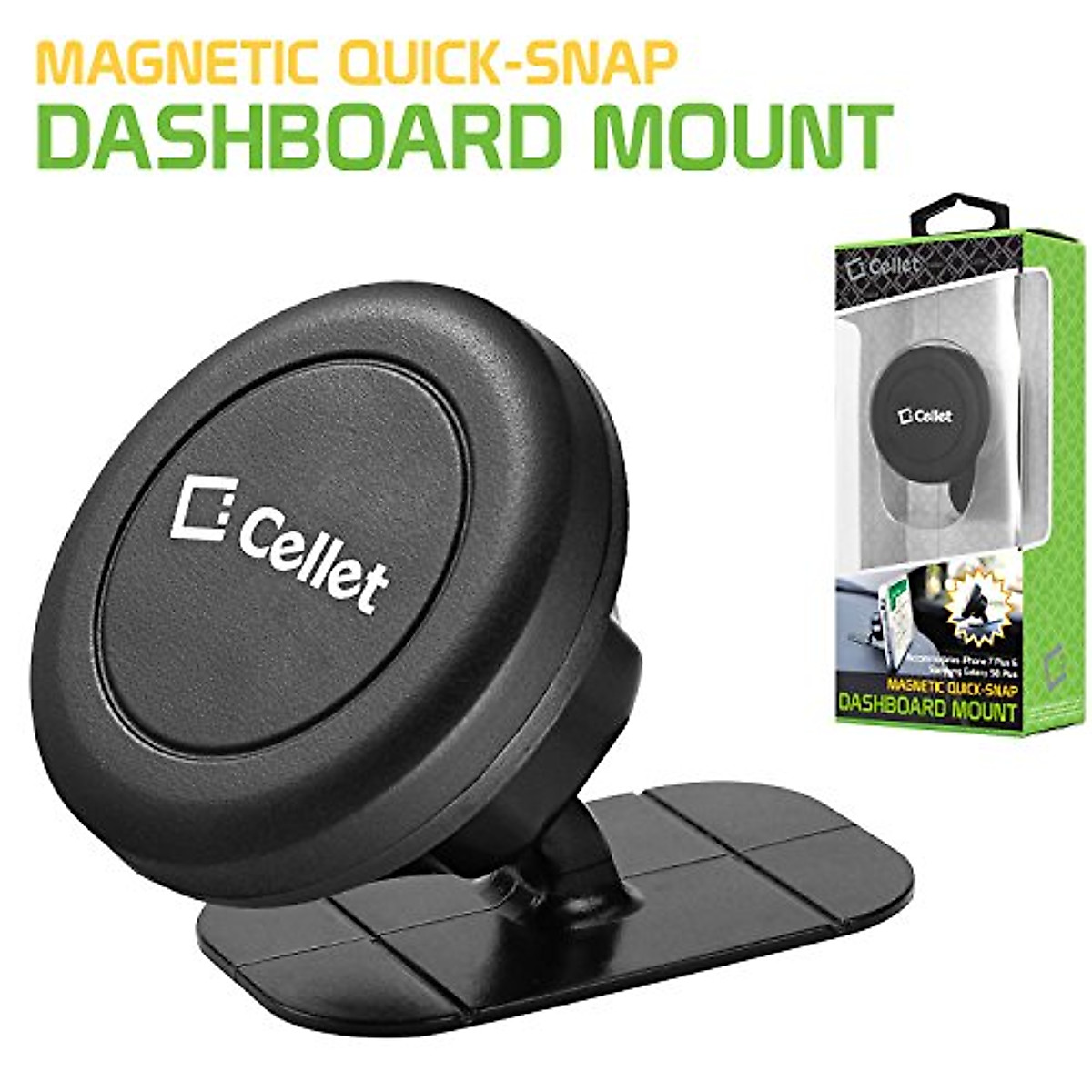 Magnetic Phone Holder for Car, Magnetic Phone Mount for Car, Universal Car Dashboard Phone Mount for iPhone 14 Pro Max Plus 13 12 11 Galaxy Z Flip, Z Fold Google Pixel Moto Mini iPad Tablets