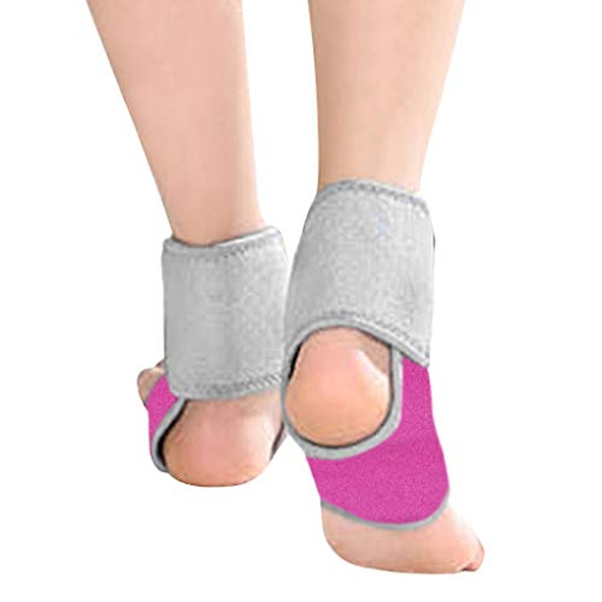 Ankle Brace Support for Kids, Breathable Adjustable Compression Ankle Tendo Foot Support Sleeve Stable Wraps Guard for Running Basketball Ankle Sprain Injuries Relief Joint Pain