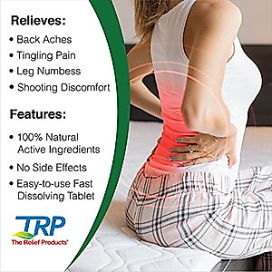 The Relief Products Sciatica Therapy Tablets, 70 Count