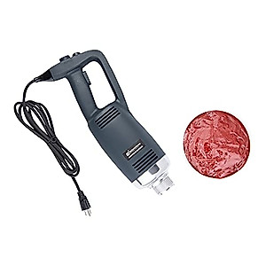 Restaurantware Hi Tek Blue Immersion Blender - Variable Speed, 1 1/4 HP, Heavy Duty - 1 count box