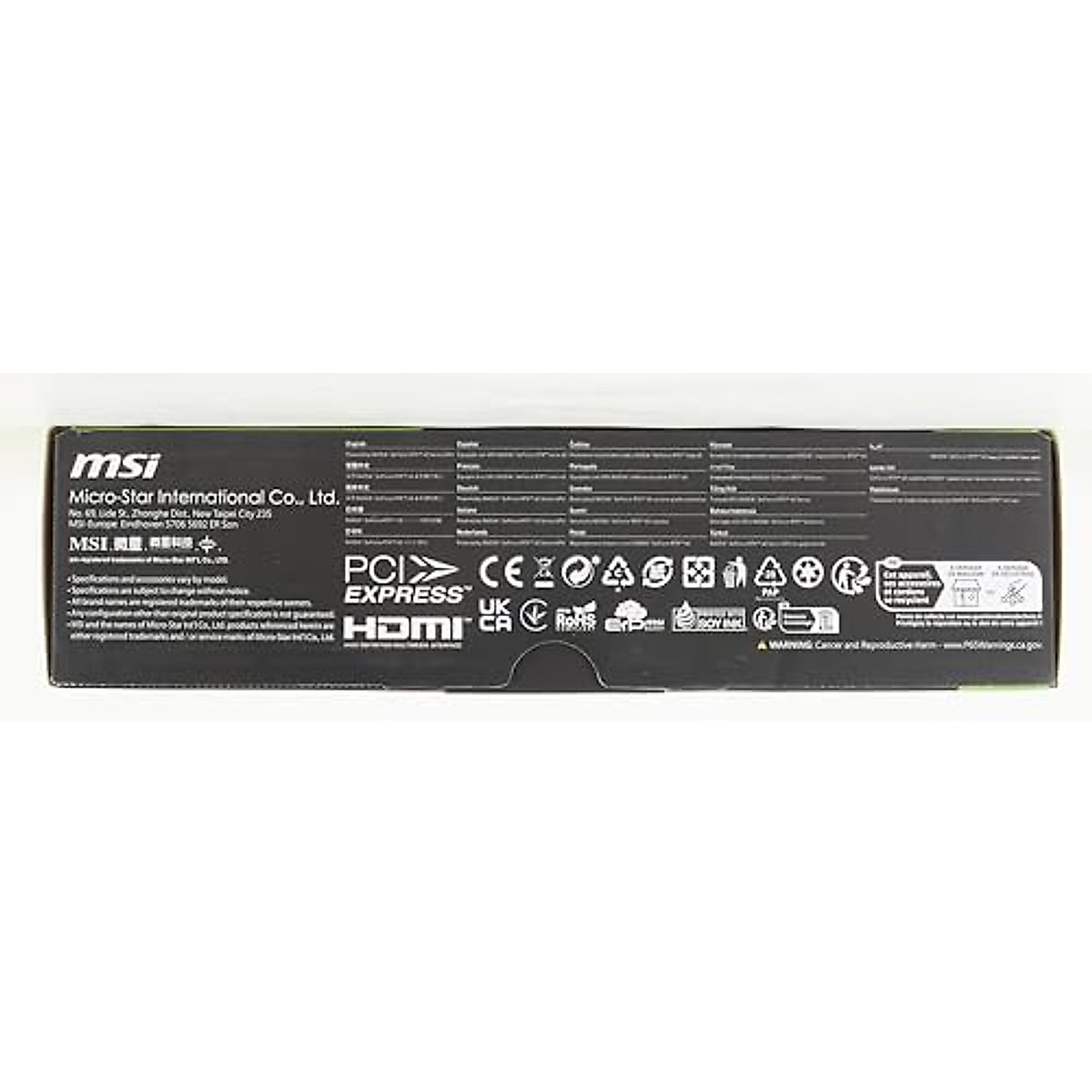 MSI GeForce RTX 4060 Ventus 2X Black 8G OC Gaming Graphics Card - 8GB GDDR6X, PCI Express Gen 4, 128-bit, 3X DP v 1.4a, HDMI 2.1a (Supports 4K & 8K HDR)