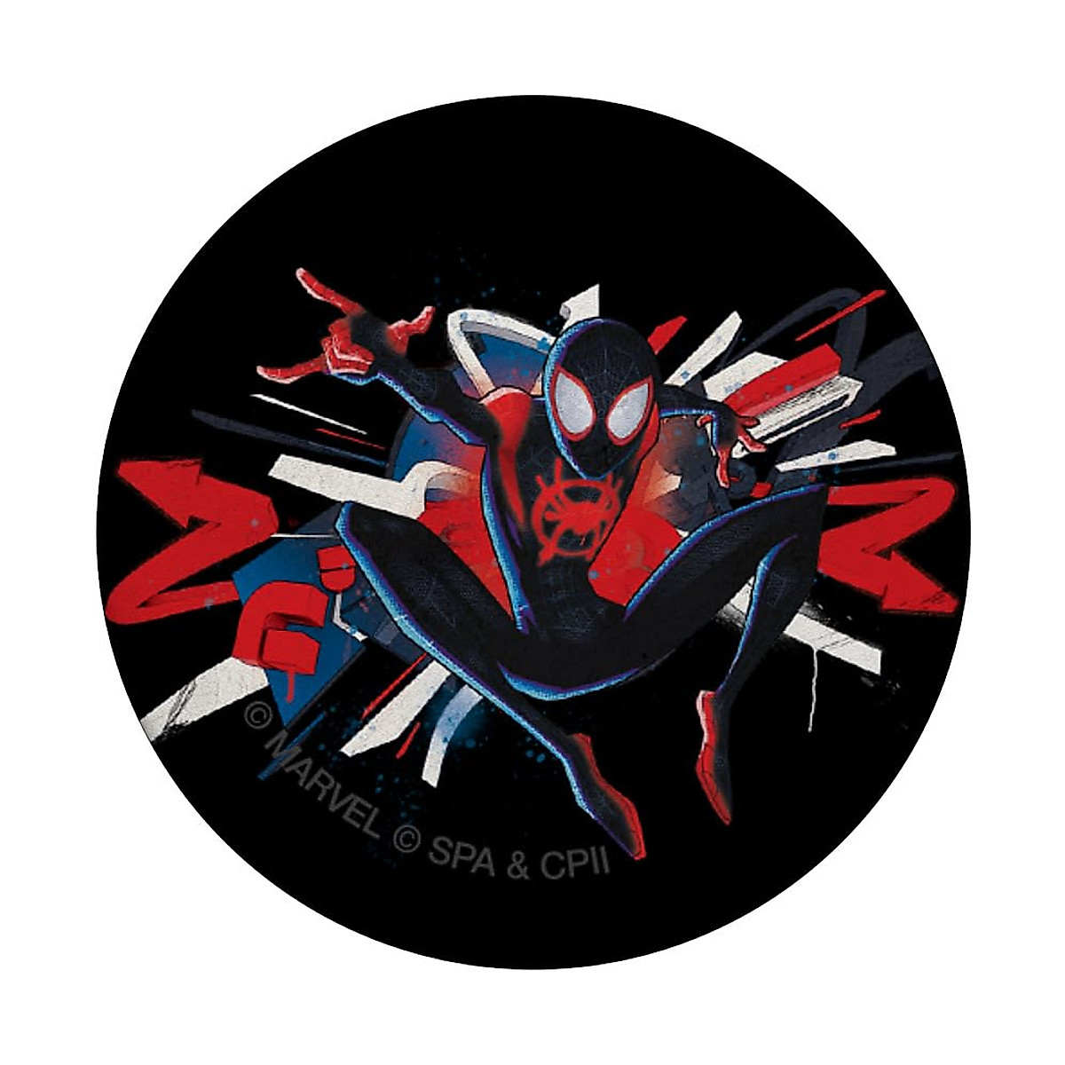 Marvel Spider-Man Into the Spider-Verse Miles Morales Arrows PopSockets Adhesive PopGrip