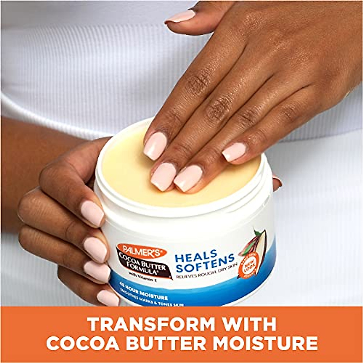 Palmer's Cocoa Butter Formula Daily Skin Therapy Solid Lotion with Vitamin E, Body Moisturizer for Extremely Dry Skin, Softens and Soothes, 7.25 Ounces, (Pack of 1)
