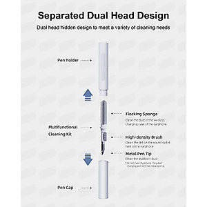 Portable Cleaning Pen Kit Tool Brush for Bluetooth Earbuds Headphone Earphone AirPod 3 in 1 Cleaner