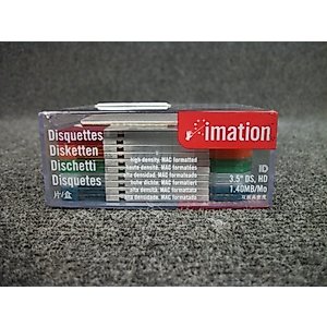 Imation 3.5 DS-HD MAC Formatted Floppy Disks