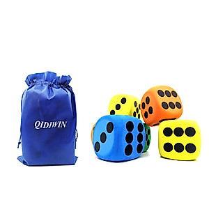Qidiwin Giant EVA Foam Dices, 6PCS