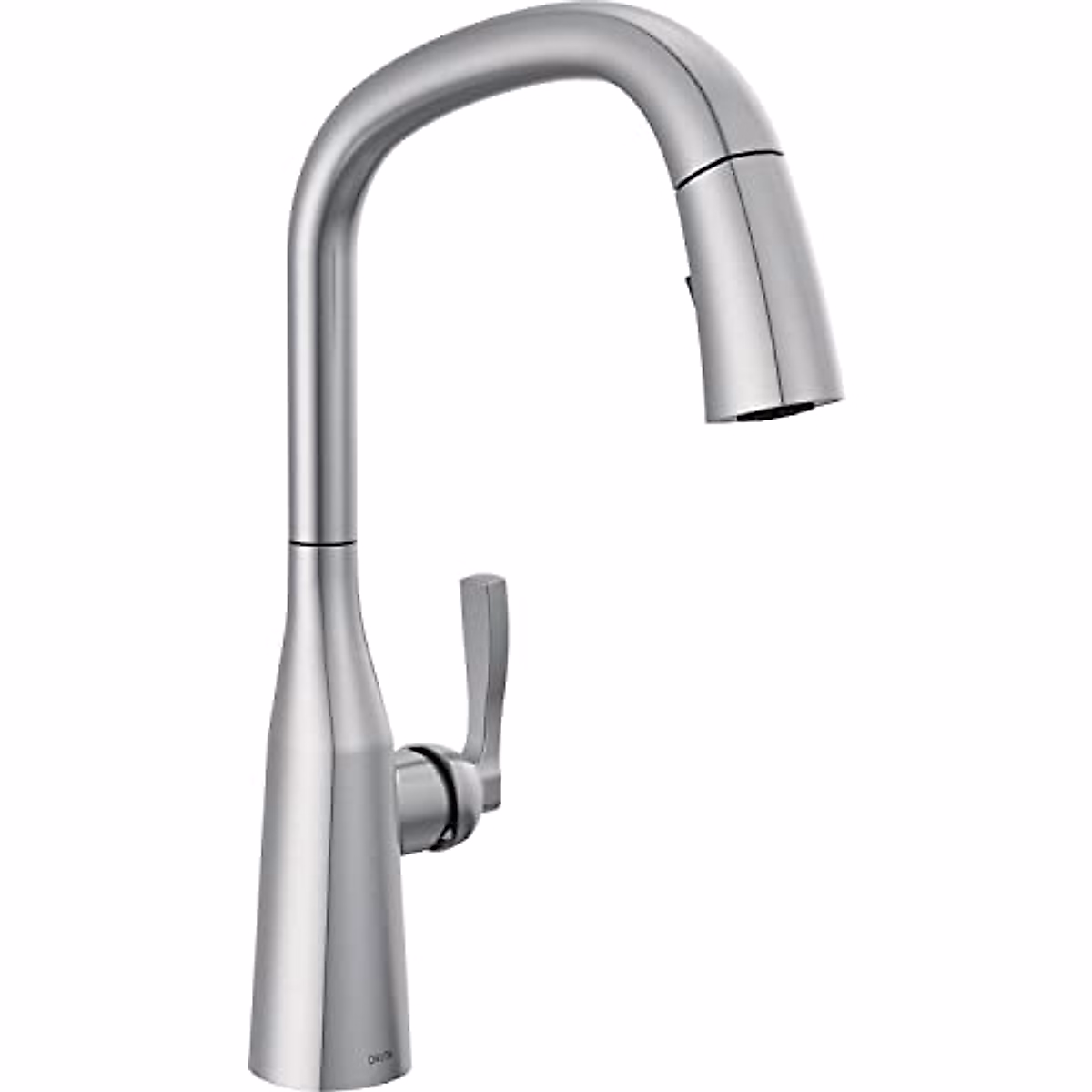 Delta Faucet Stryke Brushed Nickel Kitchen Faucet, Kitchen Faucets with Pull Down Sprayer, Kitchen Sink Faucet, Faucet for Kitchen Sink, Magnetic Docking, Lumicoat Arctic Stainless 9176-AR-DST