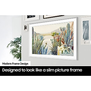 SAMSUNG 75-Inch Class QLED The Frame Series - Quantum HDR Smart TV with Alexa Built-in (QN75LS03BAFXZA, 2022 Model) (Renewed)