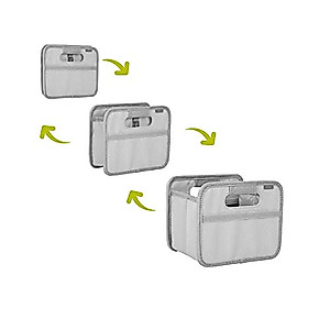 meori Mini Storage Box + Divider Insert Accessory, Collapsible Organizer Bin, Fabric Storage Cube, Reusable Gift Box