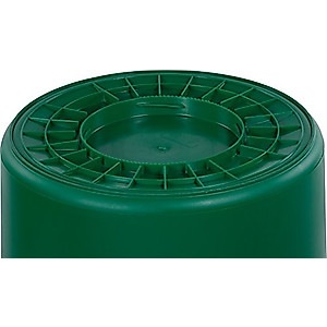Carlisle FoodService Products 34105509 Bronco Round Waste Container Only, 55 Gallon, Green