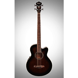 Ibanez Acoustic-Electric Bass Guitar Dark Violin Sunburst