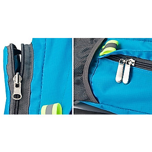 PAXLAMB Backpack Packable Foldable Ultra Lightweight Water Resistant Durable Camping Travel Hiking Daypack for Men Women (Grey)