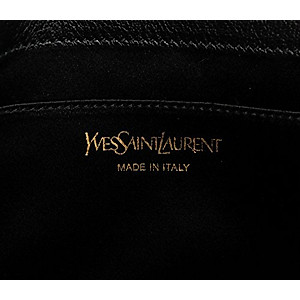 YSL Yves Saint Laurent Women's Leather Large Belle de Jour Clutch - Black