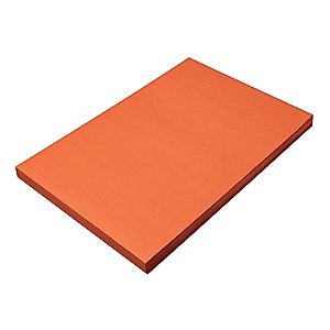 Prang (Formerly SunWorks) Construction Paper, Orange, 12" x 18", 100 Sheets