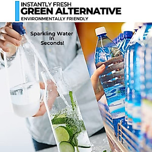 ICO 10pcs 8g CO2 Cartridge for Soda Maker, 8 gram CO2 cartridges or Soda Chargers for Sparkling Water Maker and Carbonated Water Machine (10)