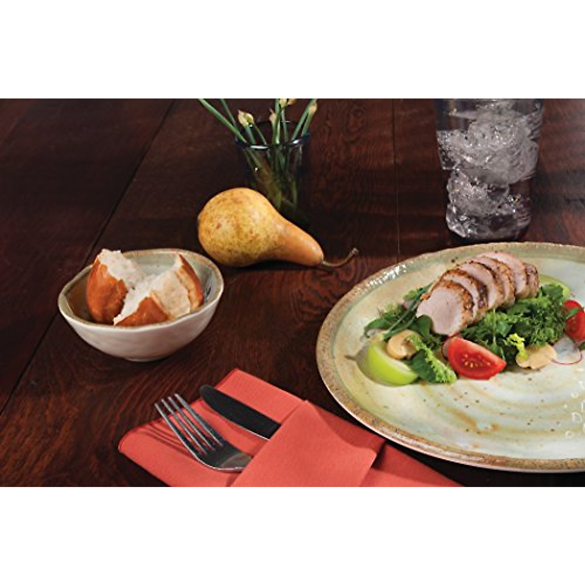 Carlisle FoodService Products GA5501270 Gathering Melamine Dip/Salsa Bowl, 6 oz., 4.5", Adobe (Pack of 12)