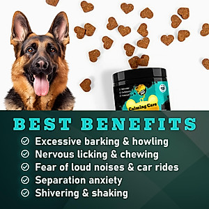 Dog Calming Chews | Calming Care for Dogs | Puppy Calming | Calm Chews for Dogs | Puppy Calming Chews | Calming Chews for Dogs | 240 Chews