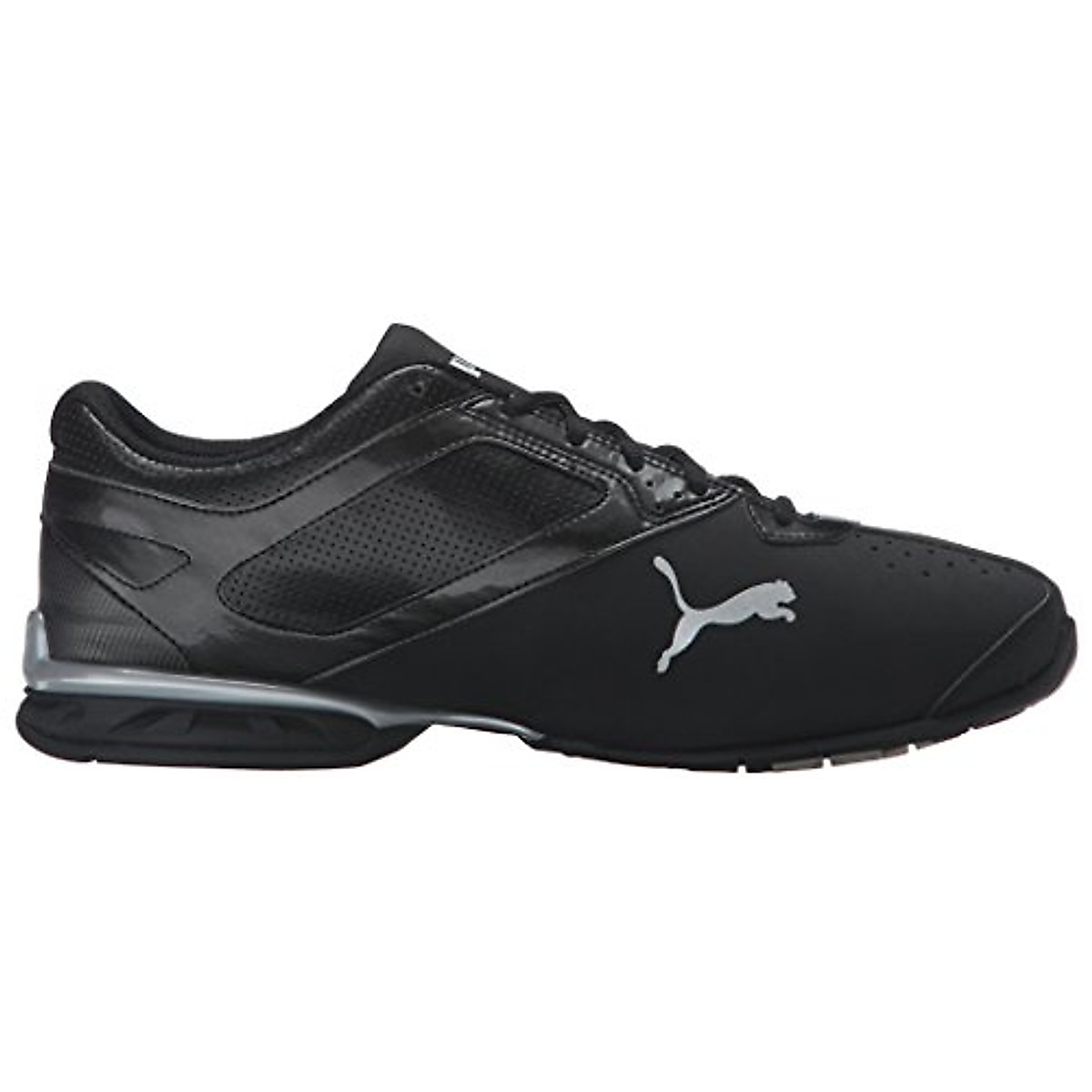 PUMA Men's Tazon 6 FM Shoes, PUMA Black/PUMA Silver, 12 M