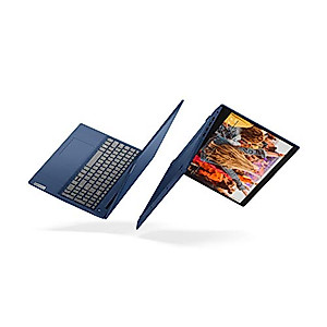 2020 Lenovo IdeaPad 3 15.6" Laptop Intel Core i3-1005G1 8GB RAM 256GB SSD Windows 10 in S Mode Blue, 4-10.99 Inches
