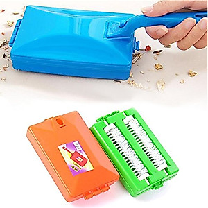 Carpet Table Sweeper,1Pcs Handheld Carpet Table Sweeper Crumb Brush Cleaner Collector Roller Tool