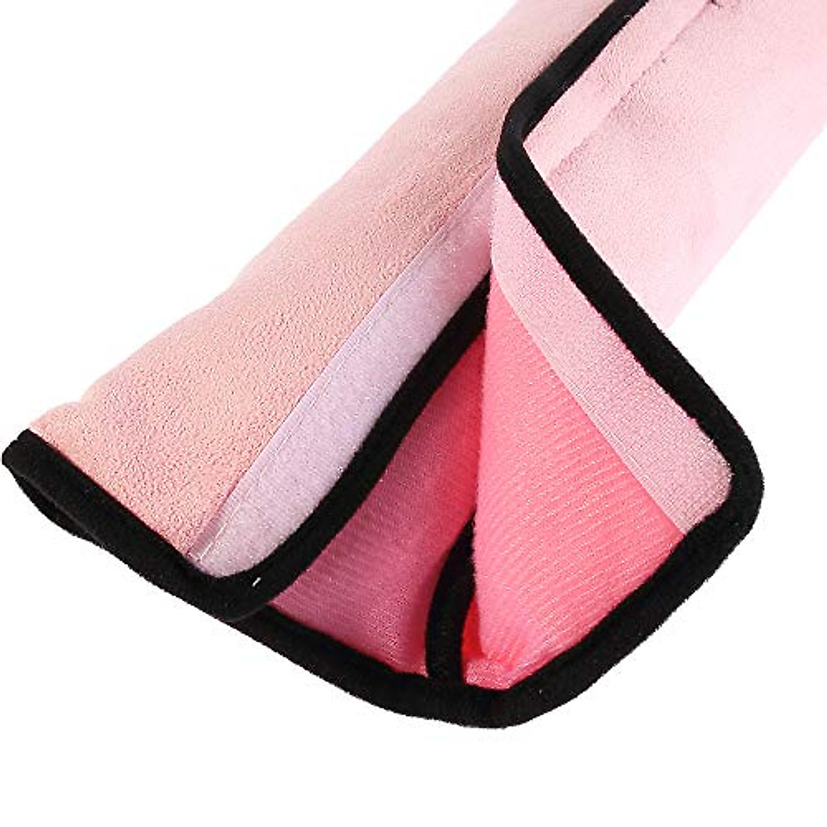 Kermalley Kids Seat Belt Cover for Kids 2 Pack, Seatbelt Pillow and Protector, Safe Soft Plush, Car Vehicle Seatbelt Cushion and Pads for Road Trip, Support Protect Neck and Head for Children