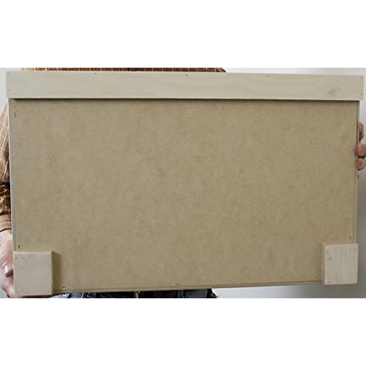 Storage Shelf (Full Height) with Back - Wall Mount