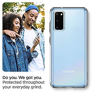 Spigen Liquid Crystal [2nd Generation] Designed for Samsung Galaxy S20 Case (2020) - Crystal Clear
