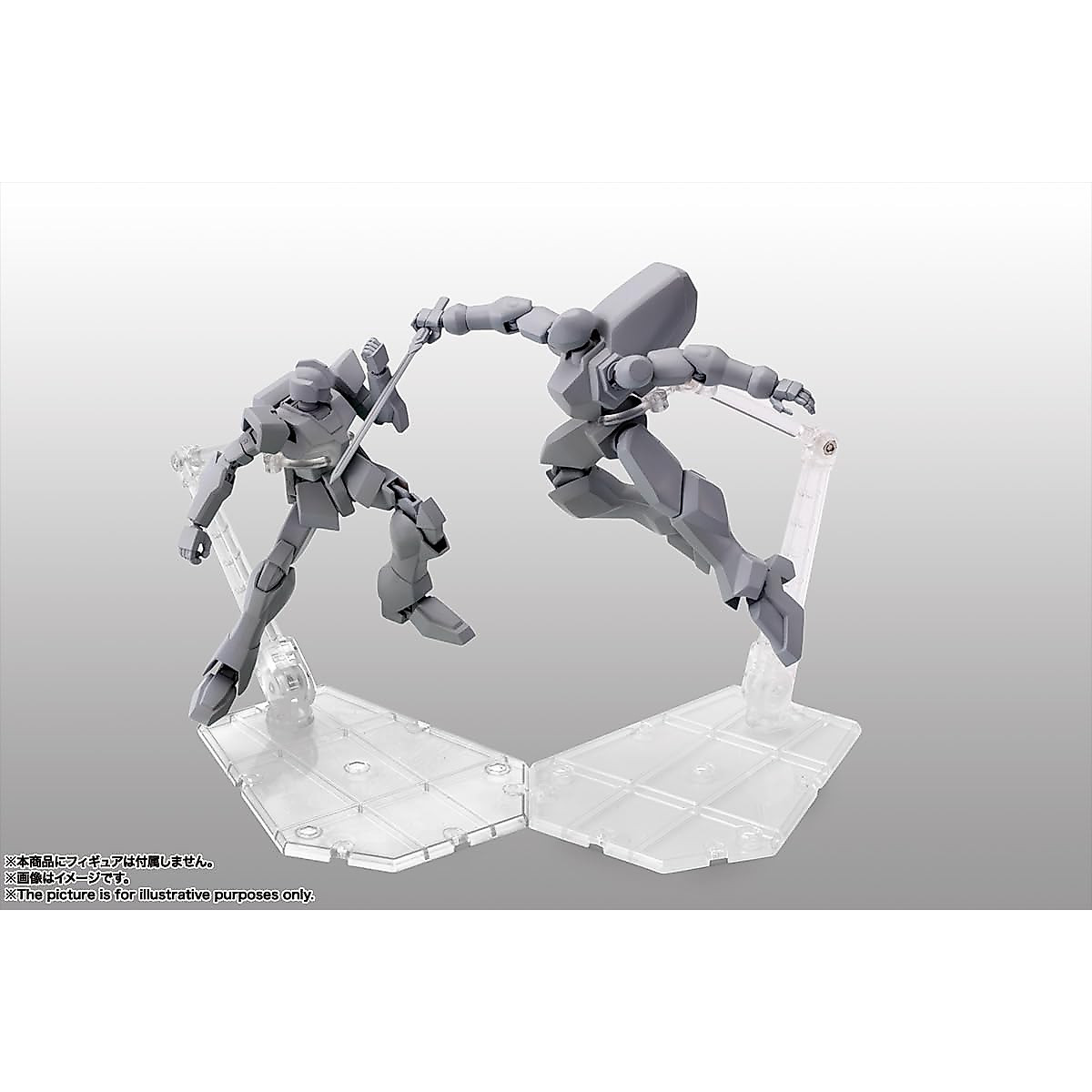 TAMASHII NATIONS Bandai Stage Act. 5 for Mechanics Stand Support (Clear), multi (BAS56788)