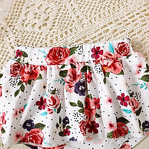 PadaGooder Baby Girl First Birthday Outfit Toddler Cow Birthday Outfit 1st Birthday Outfit for Girls (Black,12-18 Months)