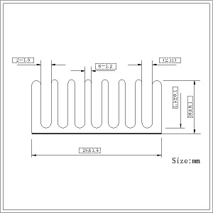 Awxlumv 2Pcs 25mm Heatsink 50x25x10mm/ 2 x 1x 0.4 inch with Thermal Conductive Tape, Cooler Aluminum Heat Sink for Cooling DIY Electronics USB WiFi Router Mini-SATA PCB Device (50mmx25mmx10mm)