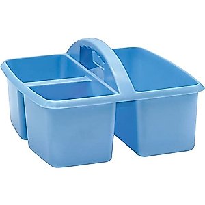 Teacher Created Resources® Light Blue Plastic Storage Caddy