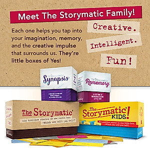 The Storymatic Classic – Creative Writing Prompts and Story Games – Storyteller Cards – Teacher Tool