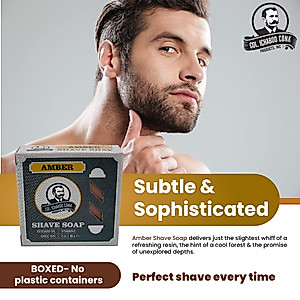 COL CONK AMBER SHAVE SOAP