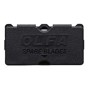 OLFA 40mm Stainless Steel Razor Scraper Blades, 6 Blades (GSB-2S/6B) - 40mm Heavy Duty Replacement Razor Scraper Blades for Glass, Roofing, Paint, Floors, Fits Most 40mm Scrapers