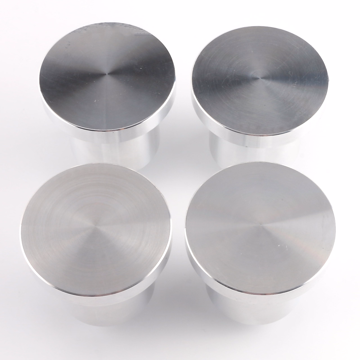 HLBTK Jack Pads Floor Aluminum Jack Lifting Jack Lift Point Adapter with Storage Case Fit for Rivian R1T R1S 4Packs