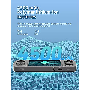 RG405M Pocket Retro Handheld Game Console - Aluminum Alloy CNC - Android 12 System - Supports Google Play - 4.0 Inch IPS Touch Screen with - 128G TF Card 3172 Games - 4500 mAH Battery