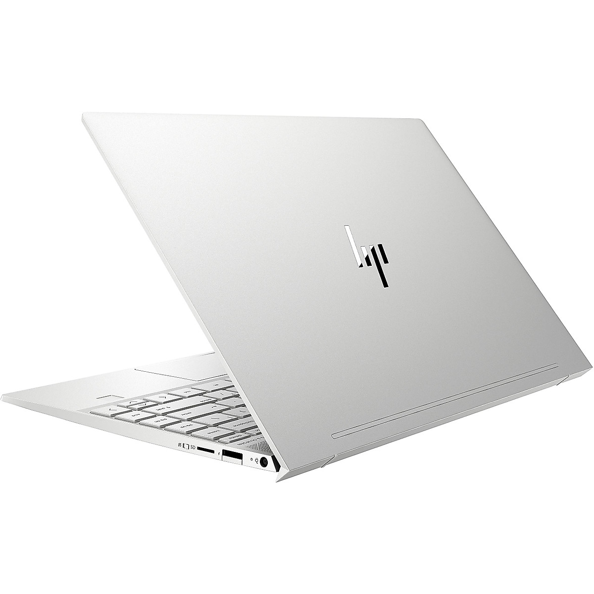 HP Envy Laptop, 13.3" Full HD Screen, Intel Core i5-8265U Quad-Core Processor, 8GB RAM, 256GB SSD, Wi-Fi, Bluetooth, Webcam, Backlit Keyboard, Fingerprint Reader, Windows 10, Silver (Non-Touchscreen)
