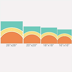 Society6 Urban Wild Studio One Day Ice Cream Shop Throw Pillow, 20"x20", Multi