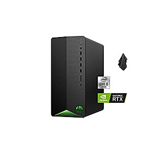 HP 2022 Pavilion Gaming Desktop TG01 Gaming Desktop, Intel Core i5-10400F Processor, NVIDIA GeForce RTX 3060, 9 Ports, HDMI, Wireless-AC, Bluetooth, Windows 11 Home (32GB RAM | 1TB SSD)