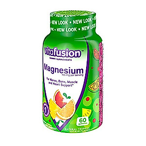 Vitafusion Magnesium Gummy Supplement, 60ct