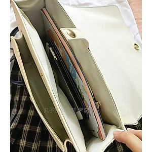 GK-O Japanese JK School Uniform Bookbag Backpack Cosplay Handbag Vintage Shoulder Bag (Blue)