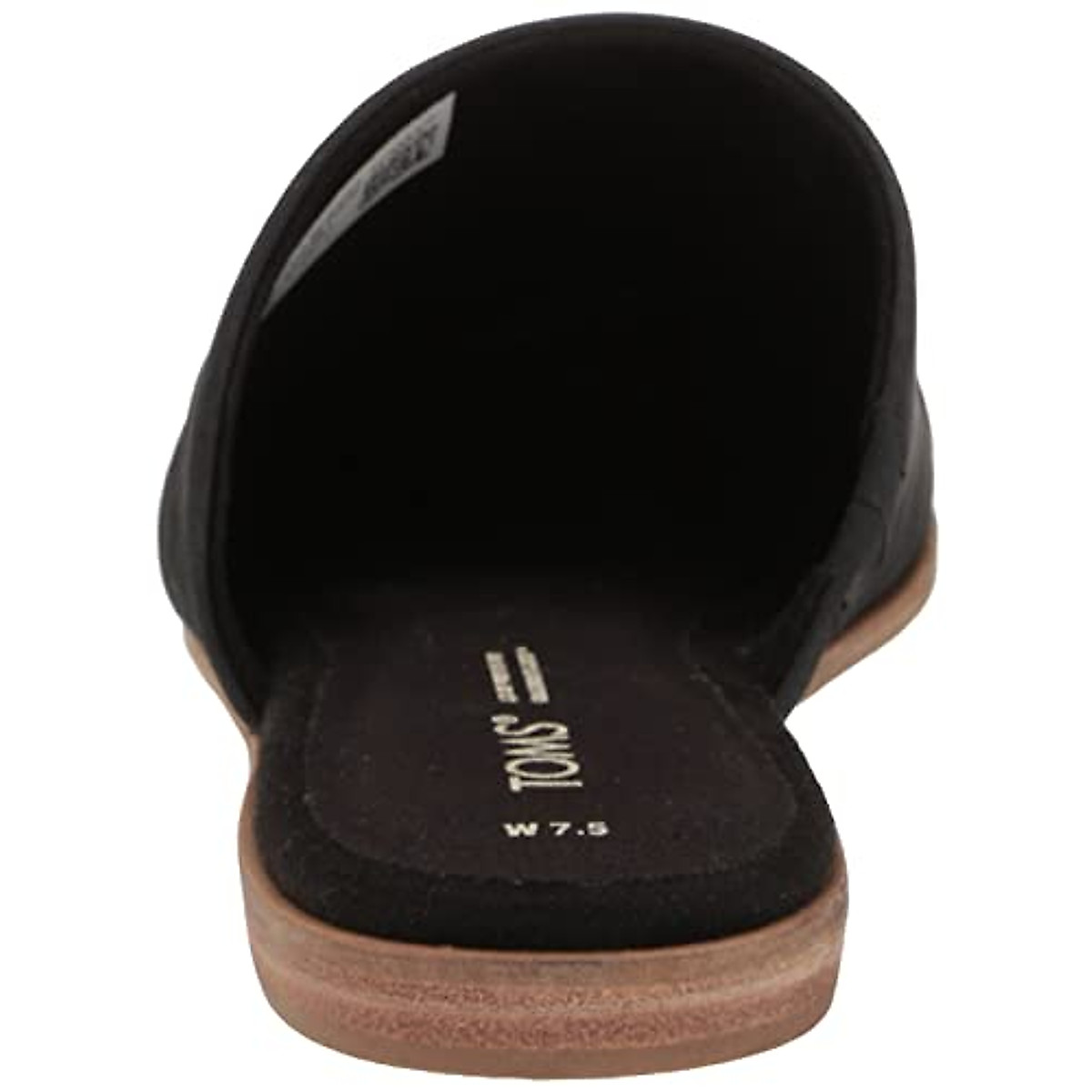 TOMS Women's Jade Loafer Flat, Black, 8.5