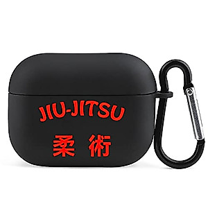 Jiu-Jitsu Case for Apple AirPods Pro Headset Cover Headphone Protective Shockproof Cover Cases