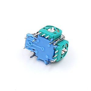 LICHIFIT 2pcs Replacement 3D Analog Thumb Sticks Joystick Rocker for PS5 Game Controller Repair Part