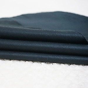 uwkcy Standard Pillow Cases, 100% Egyptian Cotton Pillowcases with Hidden Zipper, 500 Thread Count, Zippered Pillow Covers,Set of 2 (20x26 Inch, Black)