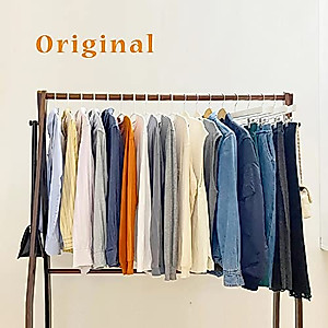 iYourHouse Space Saving Hangers Magic Hangers 10 Pack, Sturdy Plastic Space Saver Hangers for Heavy Clothes, Hanger Organizer for Dorms Apartments Small Closet (Black)