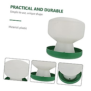 2pcs Nipple Tool Holder Nippler Bird Bowl Pet Waterer Finch Cockatiel Drinker Accessories Auto Plastic Supplies As Feeder Chinchilla Shown Autodrinker Quail Automatic Chicken