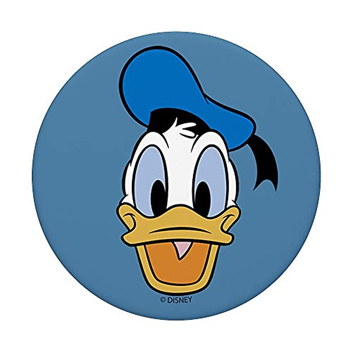 Disney Mickey And Friends Donald Duck Big Face PopSockets Grip and Stand for Phones and Tablets