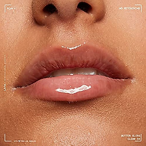 NYX PROFESSIONAL MAKEUP Butter Gloss, Non-Sticky Lip Gloss - Sugar Glass (Clear)