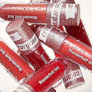 COLORGRAM Thunderbolt Tint Lacquer #02 Heart Tok | Highly Pigmented, Long Lasting, Moisturizing Lip Stain, Buildable and Blendable Lip Tint (0.2 fl.oz)